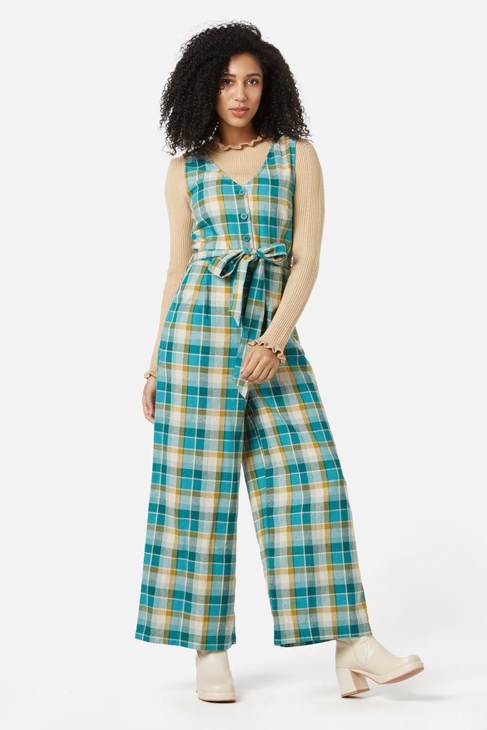 Laura Check Jumpsuit – Princess Highway