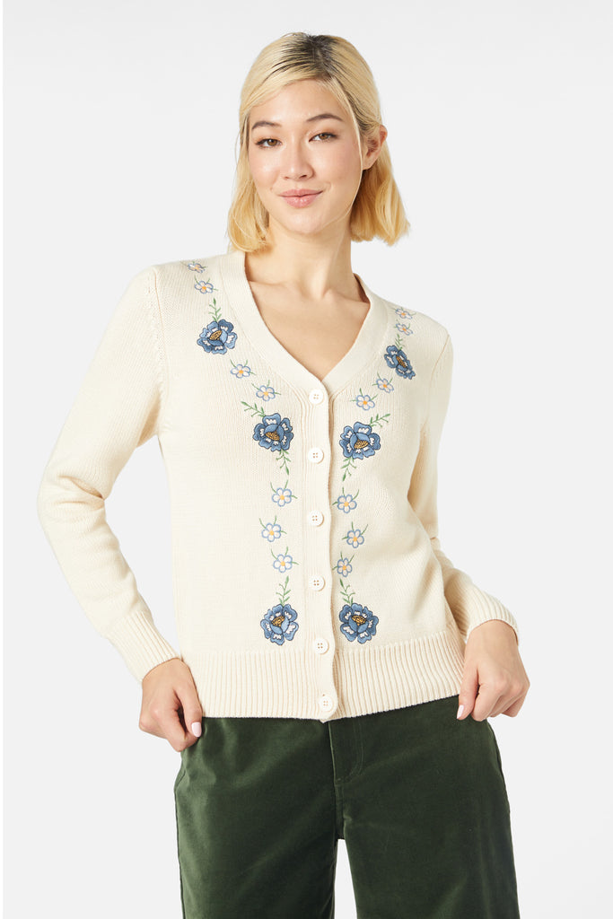 Agnes Embroidered Cardi – Princess Highway