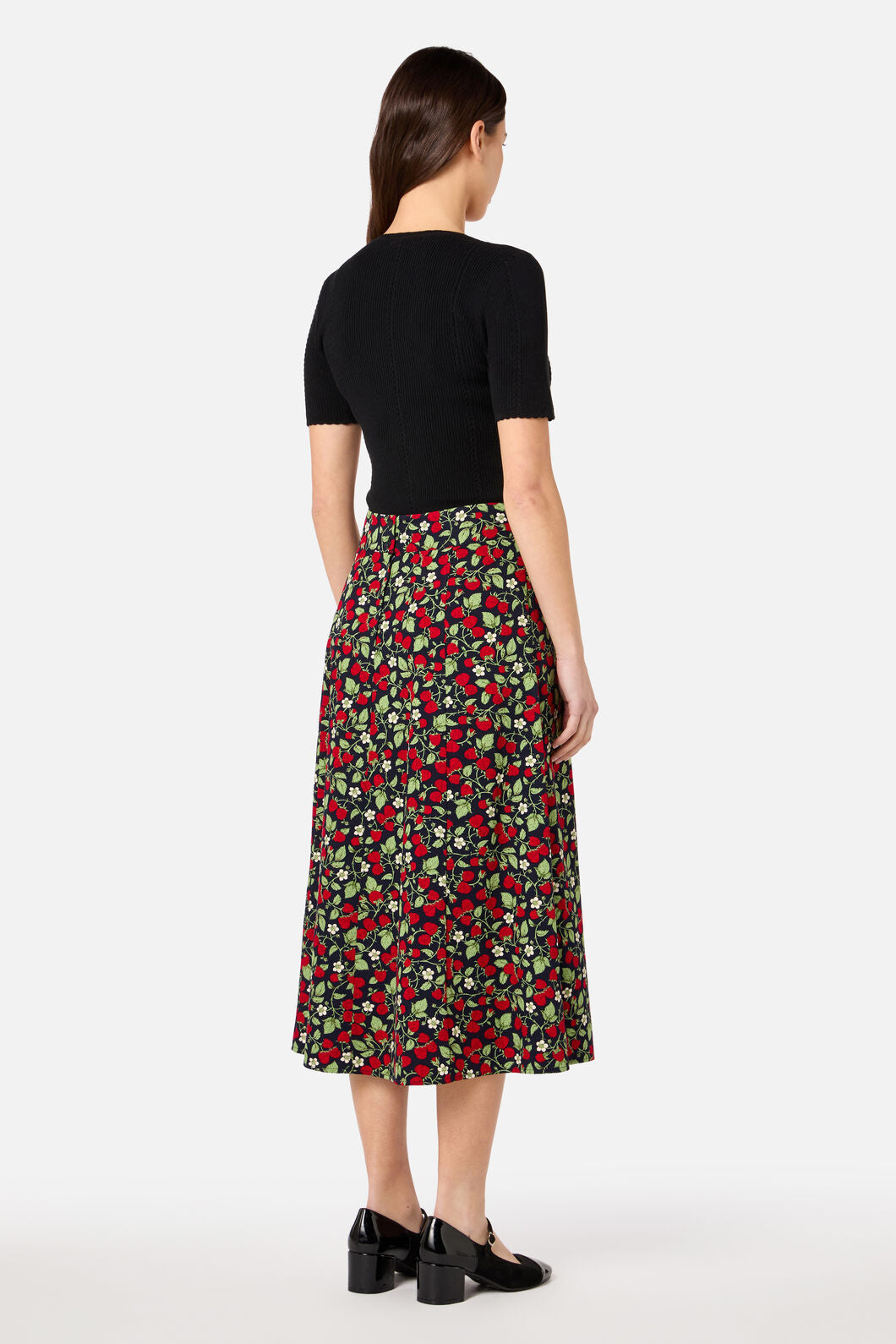 Raspberry Midi Skirt – Princess Highway