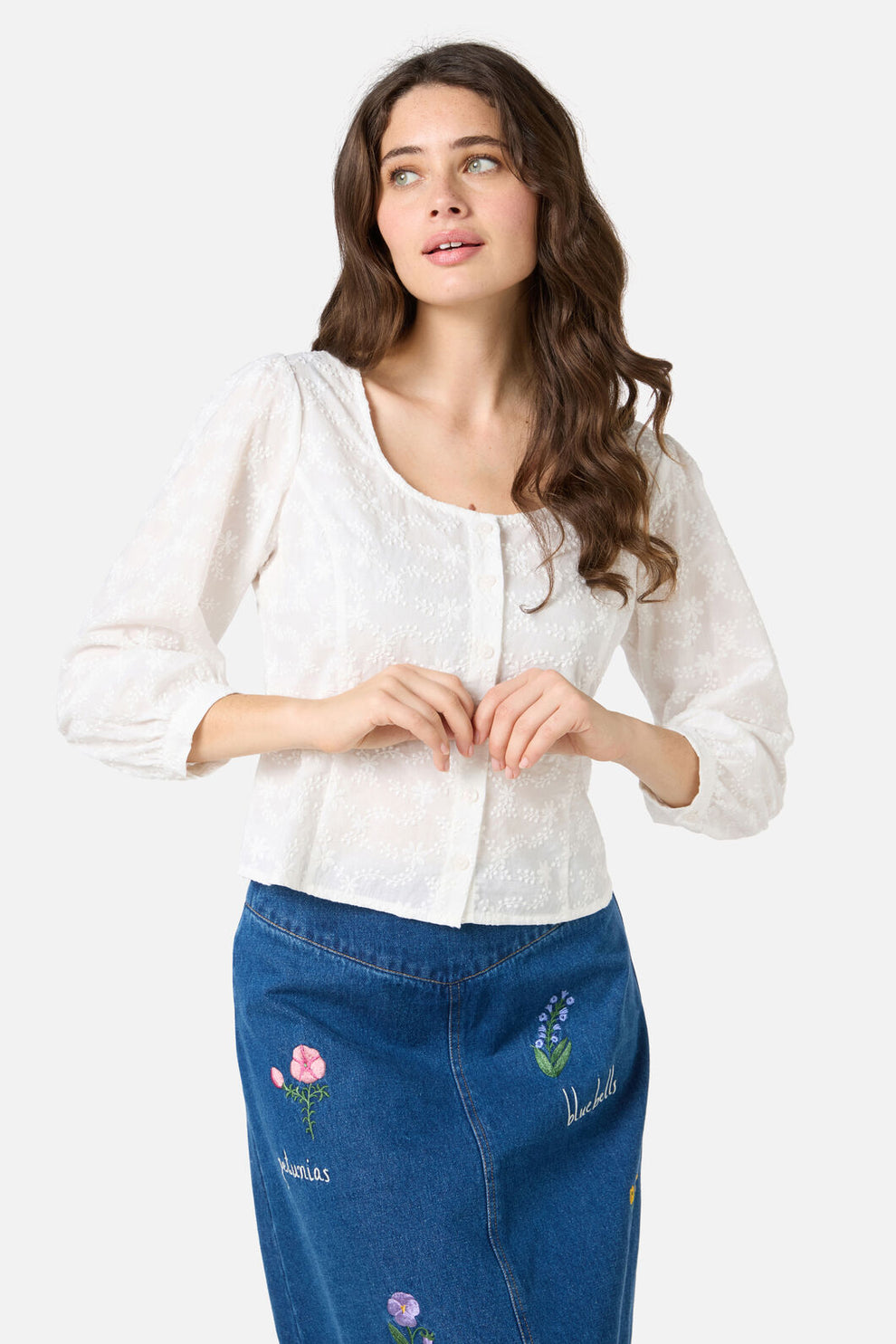 Lily Broidery Top – Princess Highway