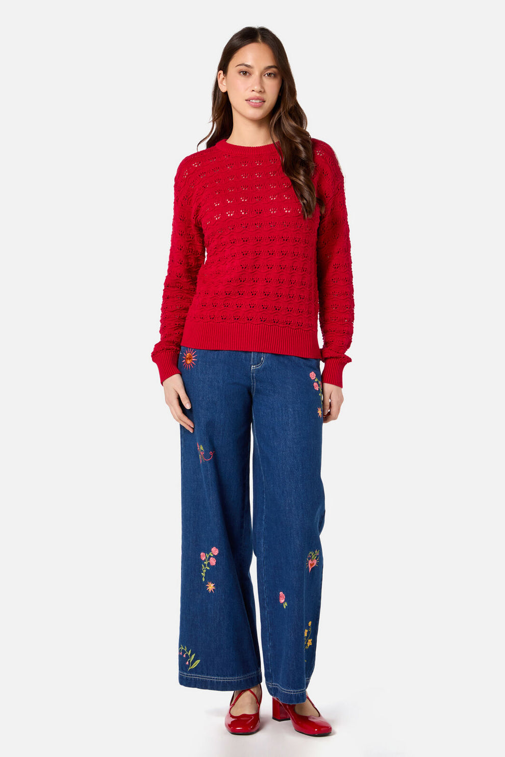 Bea Lacey Knit Jumper – Princess Highway