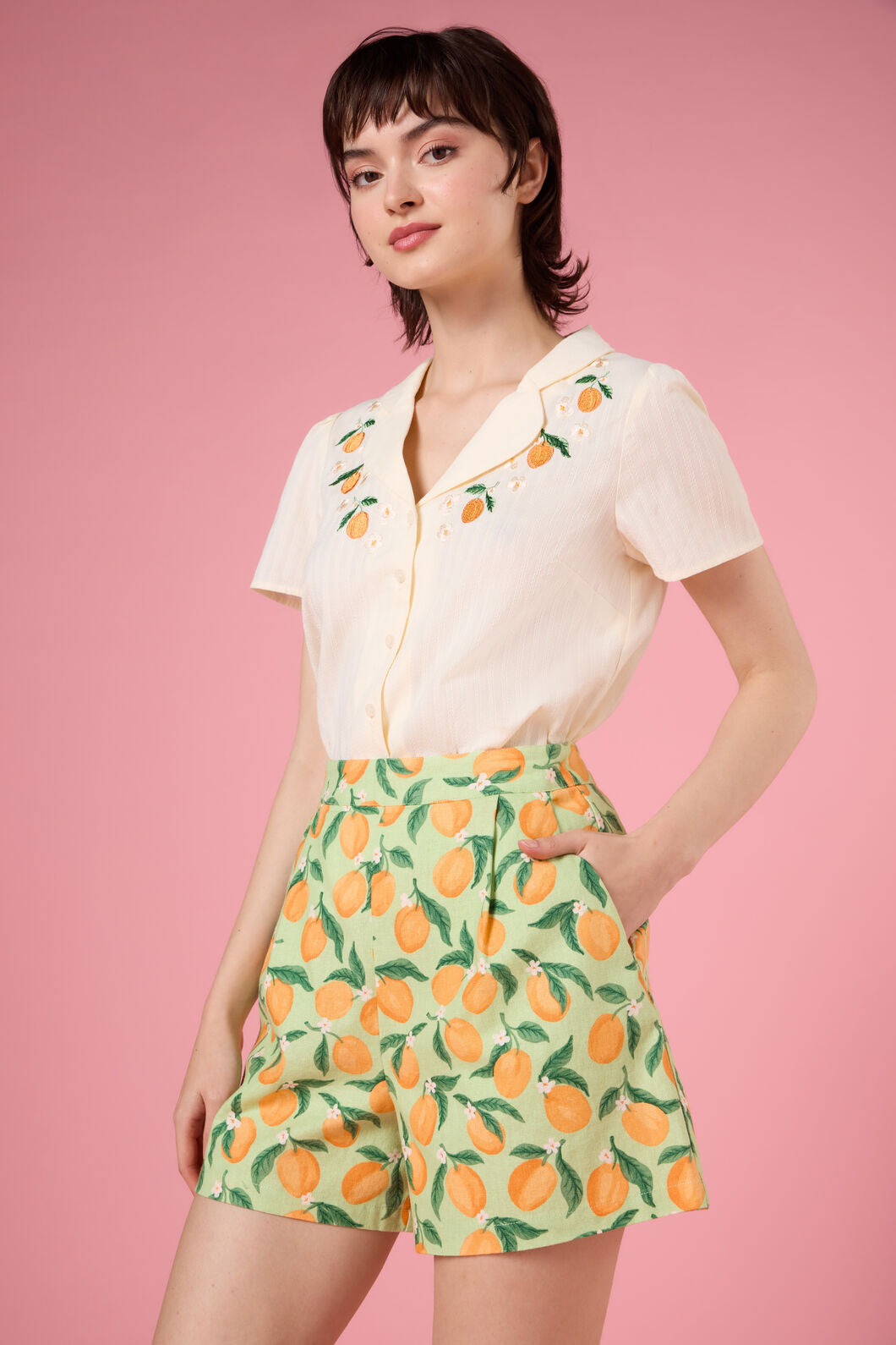 Apricots Embroidered Blouse – Princess Highway