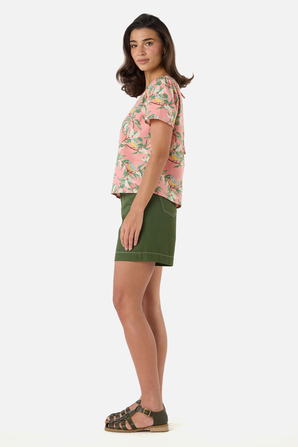 Yellow Robin Short Sleeve Top – Princess Highway