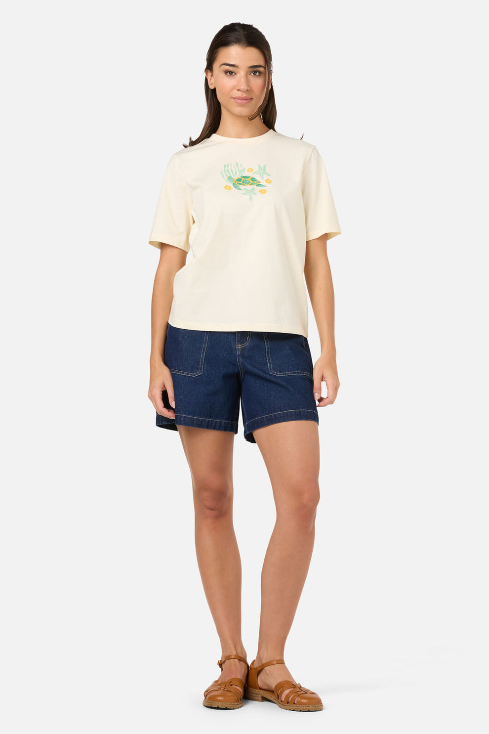 Cute Turtle Relaxed Tee – Princess Highway