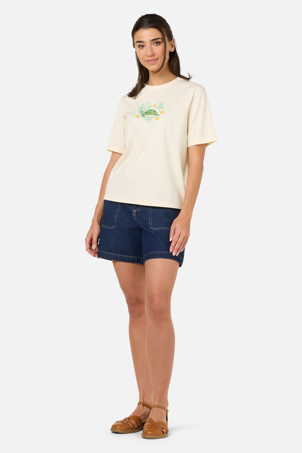 Cute Turtle Relaxed Tee – Princess Highway