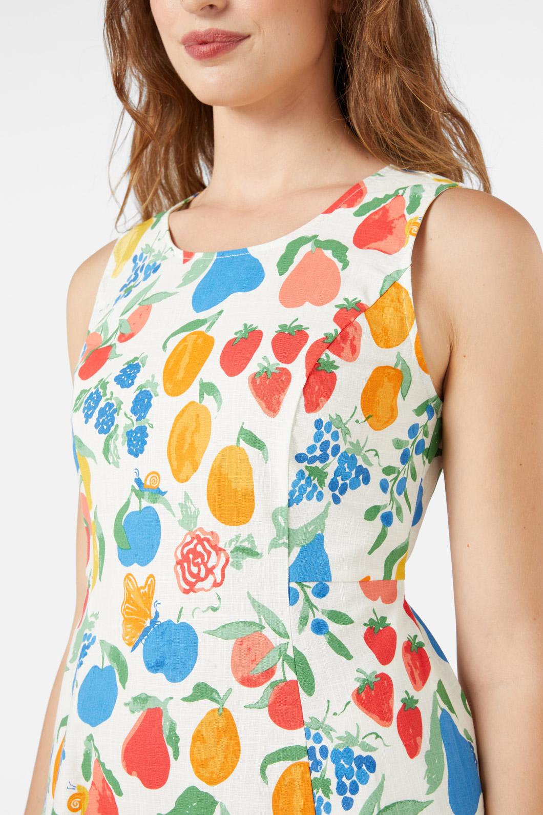 Fruit Bowl Midi Dress – Princess Highway