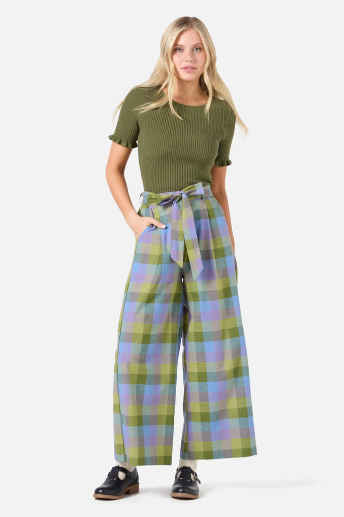 Maxine Check Culotte – Princess Highway