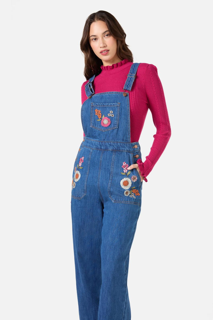 Viva Floral Embrodiered Overall – Princess Highway