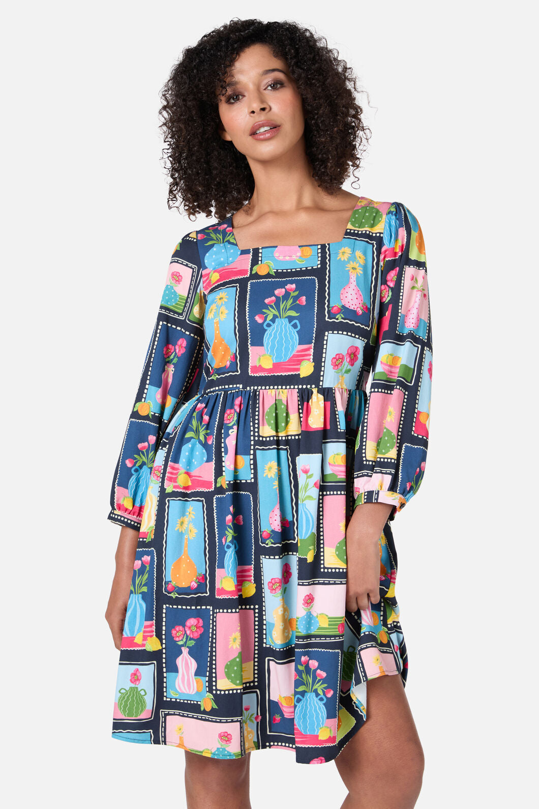 Flower Vases Mini Dress – Princess Highway