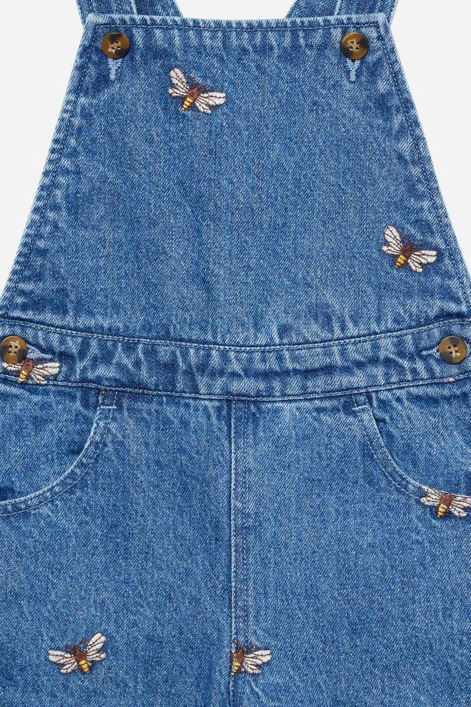Bees Emb Kids Overalls – Princess Highway
