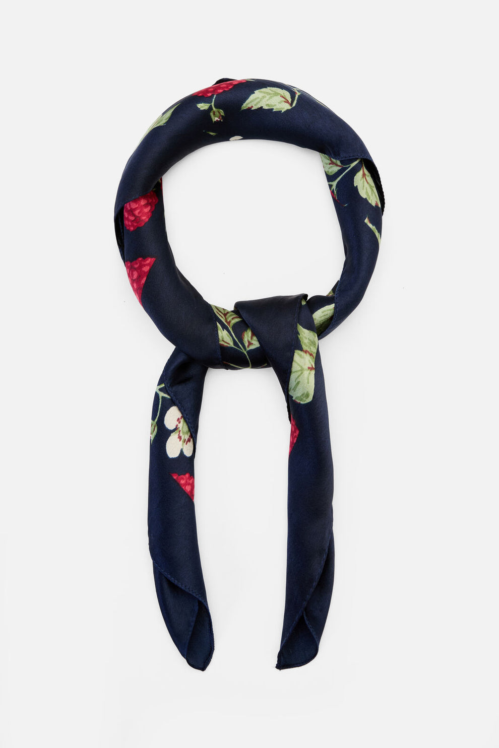 Raspberry Satin Scarf – Princess Highway