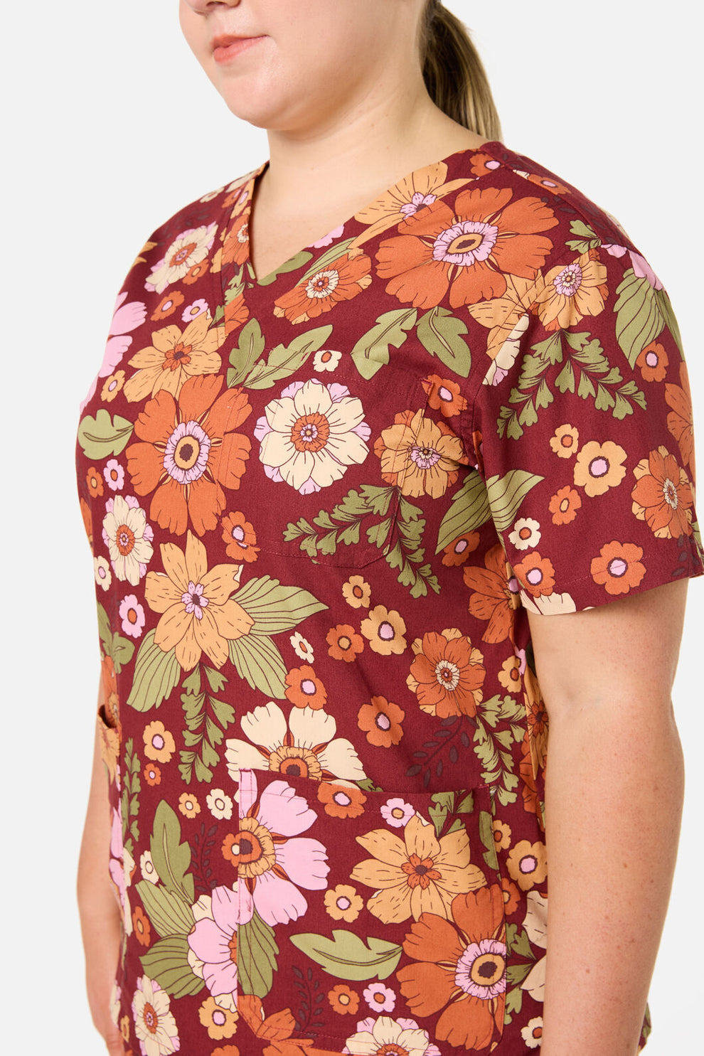 Brandy Floral Scrub Set – Princess Highway
