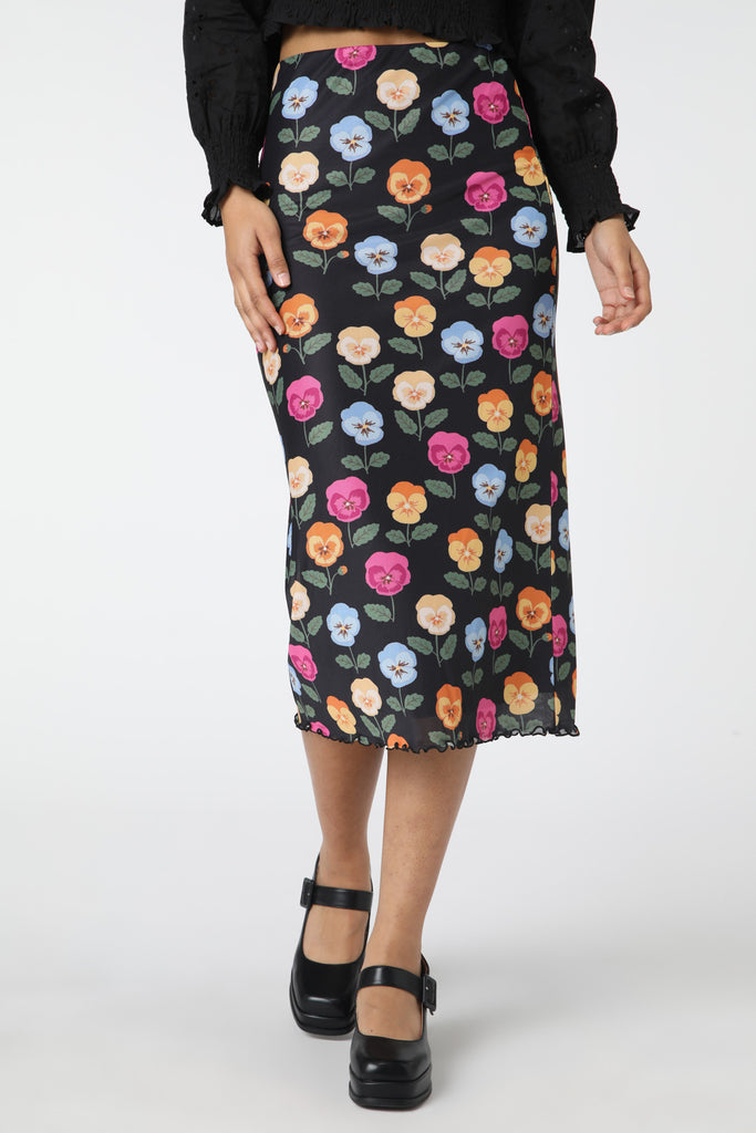 Pansy Mesh Skirt – Princess Highway