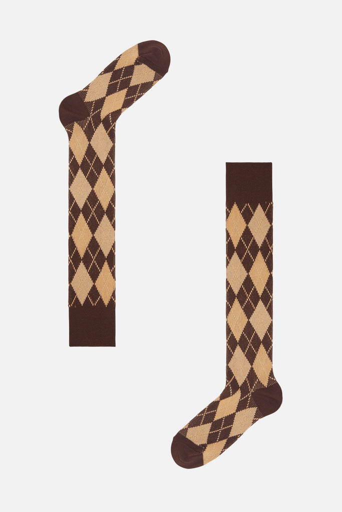 Argyle Knee Sock – Princess Highway