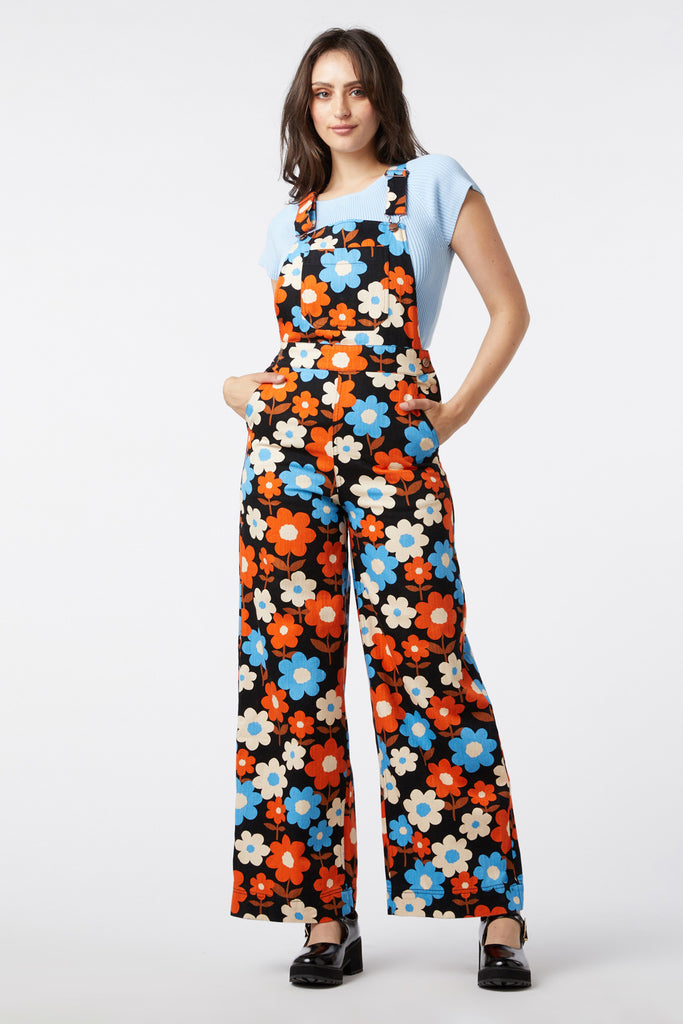 Renee Floral Overall – Princess Highway